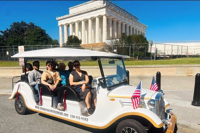 DC: Monuments & History Guided Tour by E-Cart - Day &Night - An Inside Look at the Tour Experience