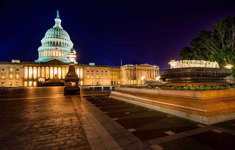 DC: Scandals of Capitol Hill Evening Walking Tour - Key Points