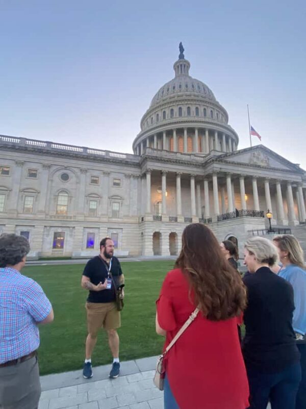 DC: Scandals of Capitol Hill Evening Walking Tour - Discovering the Dark Side of Capitol Hill