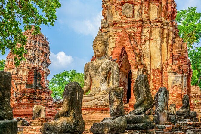 Definitive tour of 4 ancient capitals Ayutthaya ruins in Japanese - The Itinerary in Focus