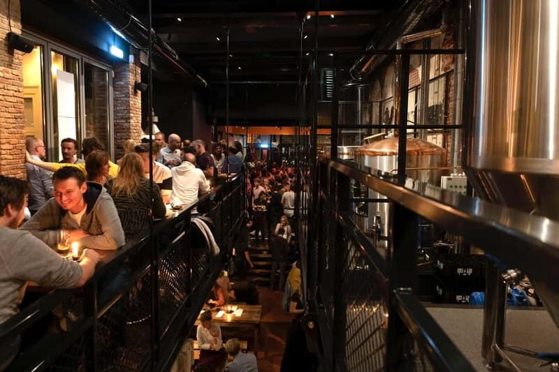 Delft: Craft Beer Tasting in Medieval Brewery with Snacks - The Setting and Seating Options