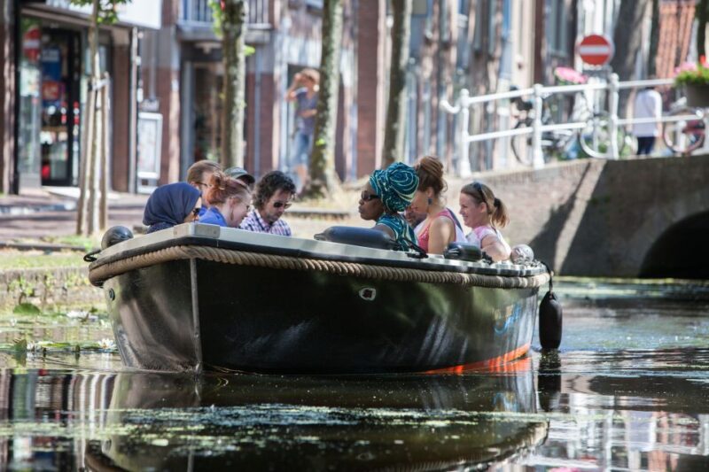 Delft: Open Boat Canal Cruise with Skipper - The Sum Up