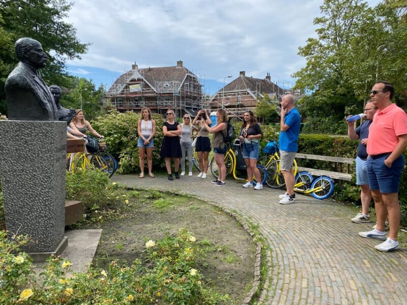 Delft - Step/scootertour in and around the city - Mill de Roos and Agnetapark: Quiet corners with stories