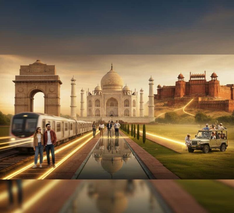 Delhi: 2 Nights 3 Days Golden Triangle Tour With Taj Mahal - Key Points