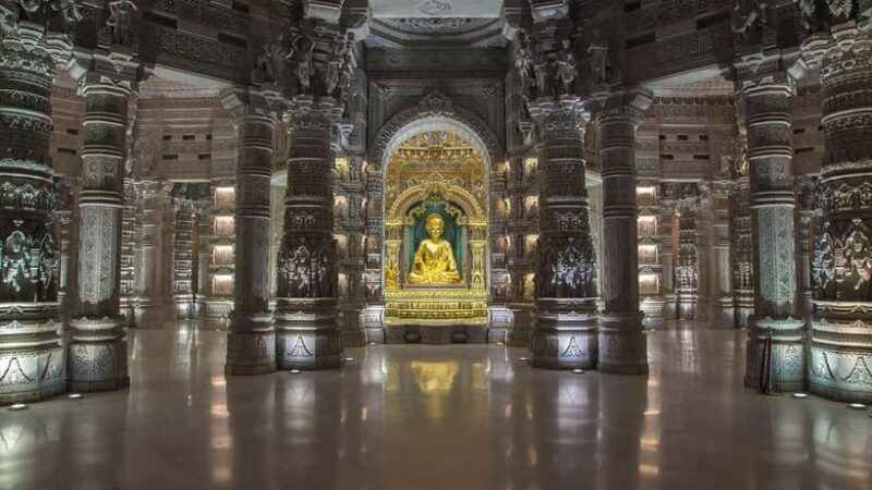 Delhi: Akshardham Temple Tour with Light and Water Show - Key Points
