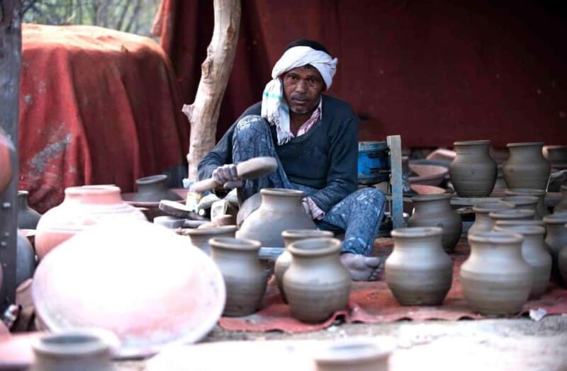 Delhi: Hidden Pottery Village Treasure Tour  Kumhar Gram - Key Points