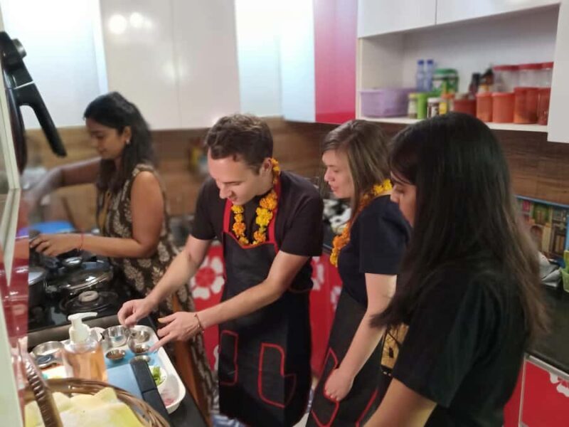 Delhi's safest: AI Cooking Class & Much More in a Local Home - An Inside Look at the Experience
