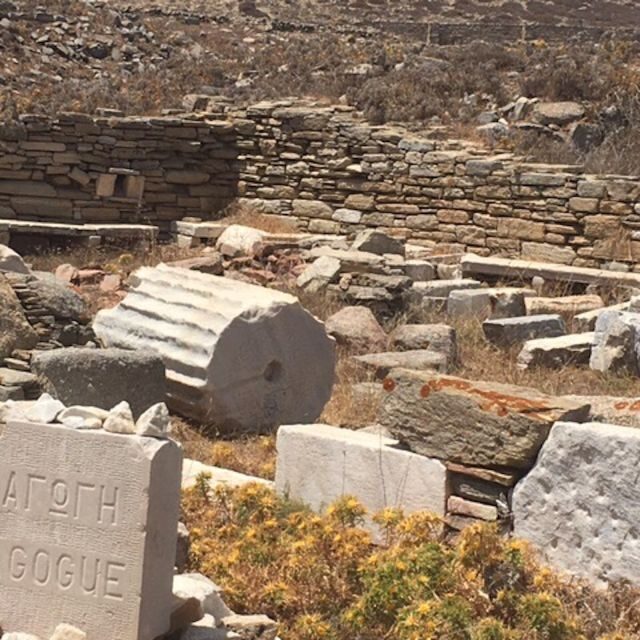 Delos Synagogue: Jewish Heritage Private Tour from Mykonos - Key Points