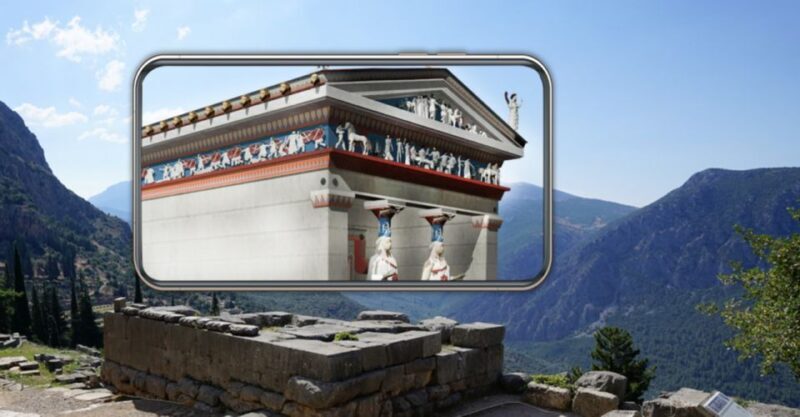 Delphi Self-guided Tour with 3D Models & Audio - A New Way to Experience Delphi