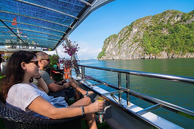 Deluxe Halong Bay Day Tour with Limousine, Island, Beach and Cave - Ti Top Island: The Perfect Climb and Swim