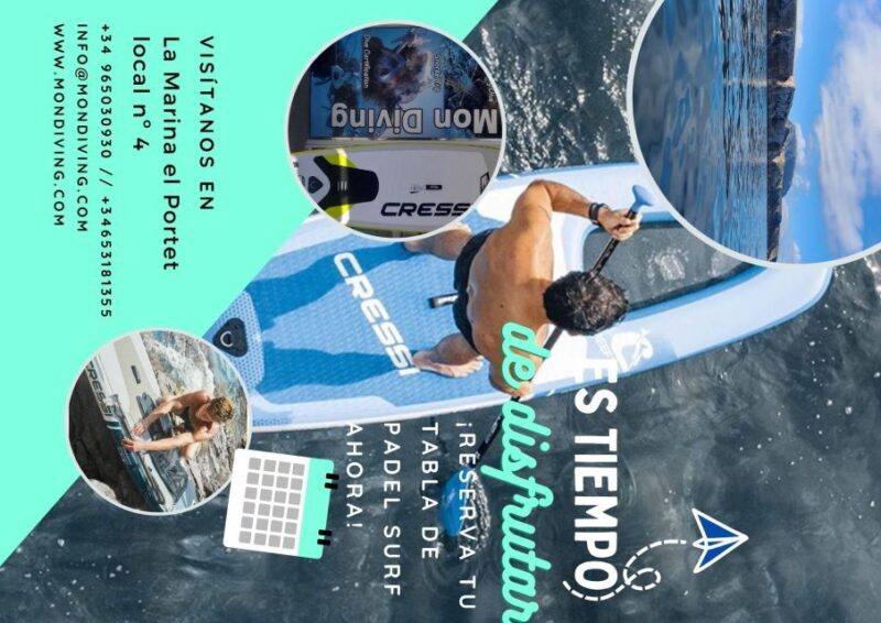 Dénia: Paddle Surfboard Rental - The Sum Up