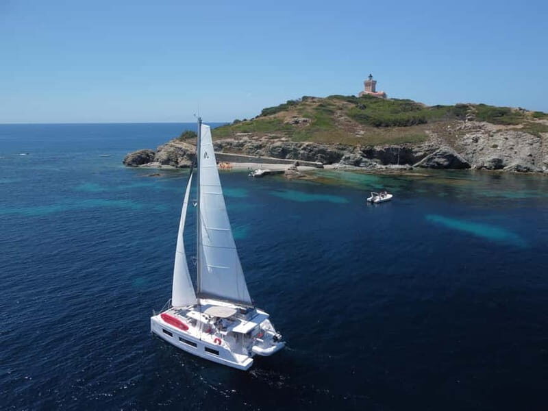 Departure from BRUSC: Half-day catamaran cruise - A Taste of Local Lifestyle: Aperitif & Authentic Moments