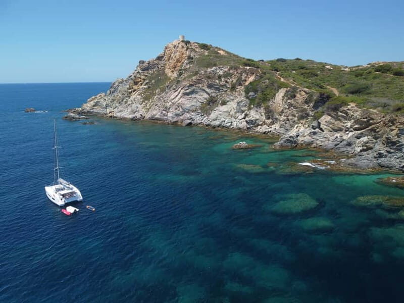 Departure from BRUSC: Half-day catamaran cruise - Comfort & Amenities on Board