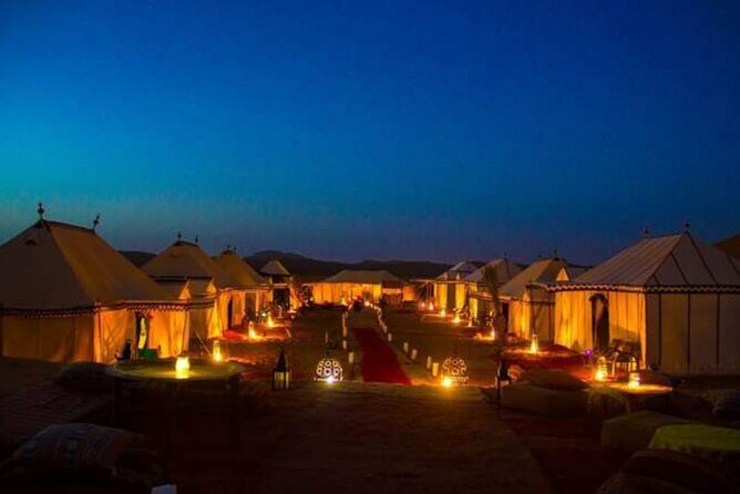 Desert Camp Stay 1 Night Package (Jeep+Camel+Hi-tea+Cultural Event+Dinner+B'Fast - Key Points