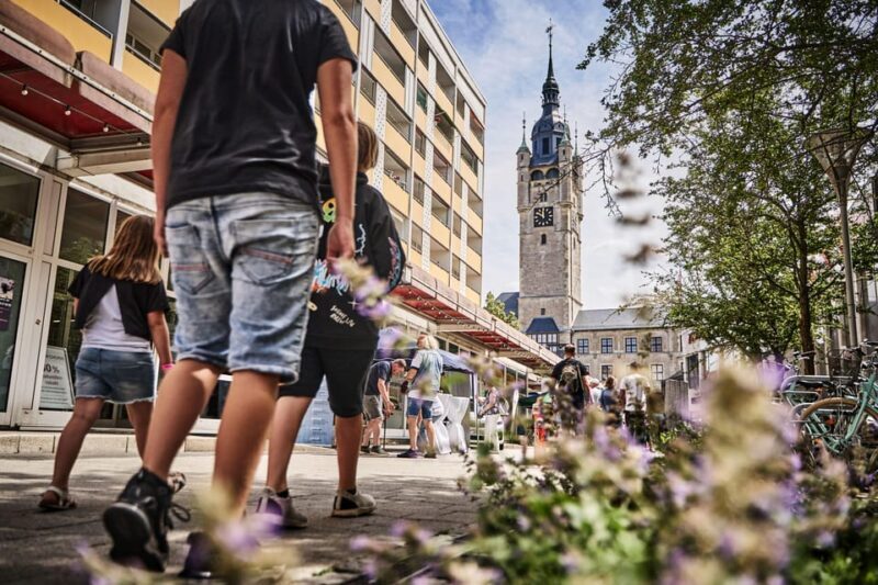 Dessau: Climbing the town hall tower - Key Points