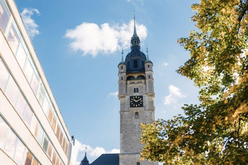 Dessau: Climbing the town hall tower - Practical Details and Logistics
