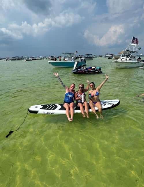 Destin: Crab Island Boat Adventure With Cruise Destin Bay - FAQ