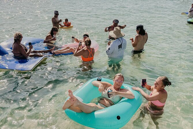 Destin Crab Island Party - Key Points