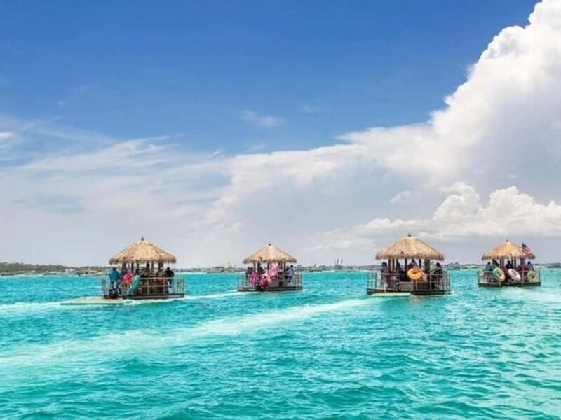 Destin: Floating Tiki Bar Cruise with 360° Harbor Views - An In-Depth Look at the Floating Tiki Bar Experience in Destin