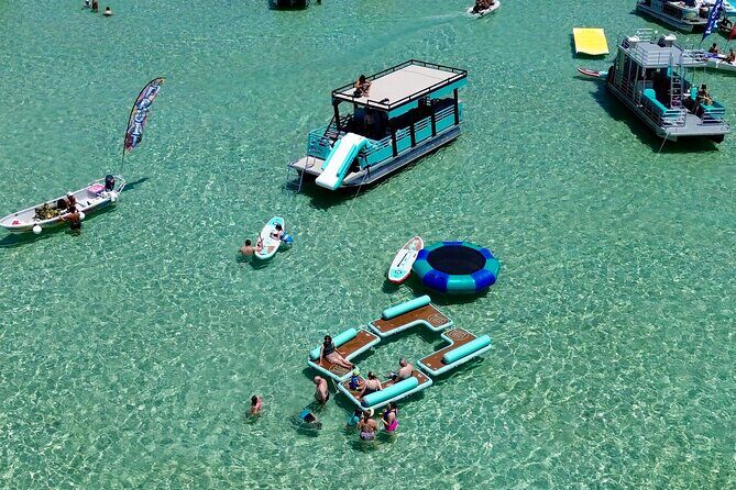 Destin: Luxury Crab Island Pontoon Charter w/ Restroom (Up to 18) - Analyzing the Value