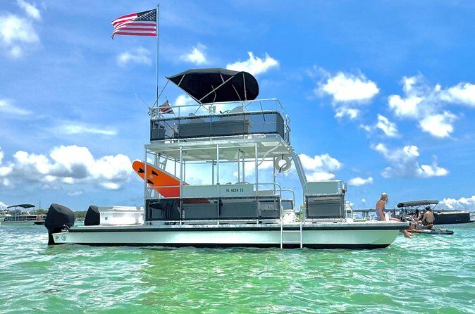 Destin Private Crab Island Boat Excursion - The Capt and the Experience