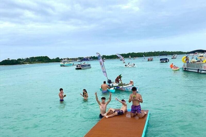 Destin: Sunset Crab Island & Dolphin Tour on Tiki Vessel - FAQs