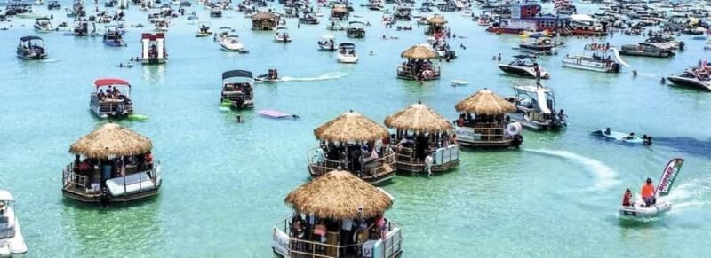 Destin: The Original Cruisin Tikis Crab Island Experience - What to Expect at Check-In and Onboard