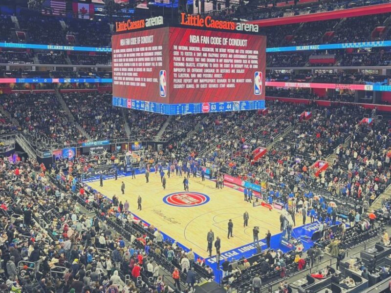 Detroit: Detroit Pistons Basketball Game Ticket - Key Points