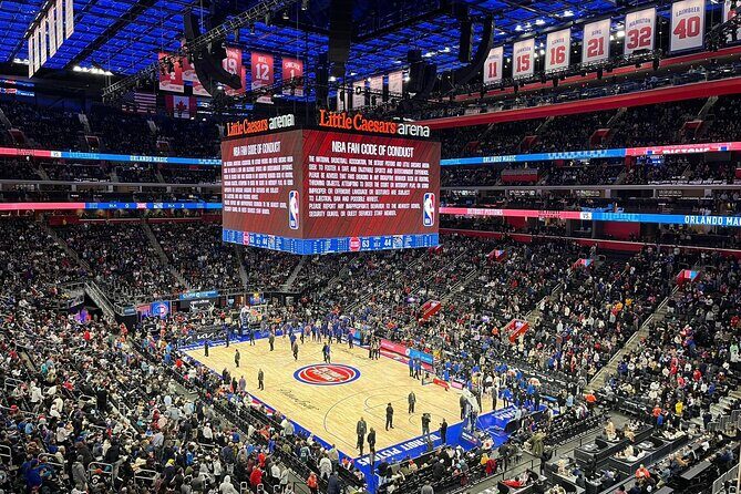 Detroit Pistons Basketball Game Ticket at Little Caesars Arena - Insights from Reviews and Past Experiences