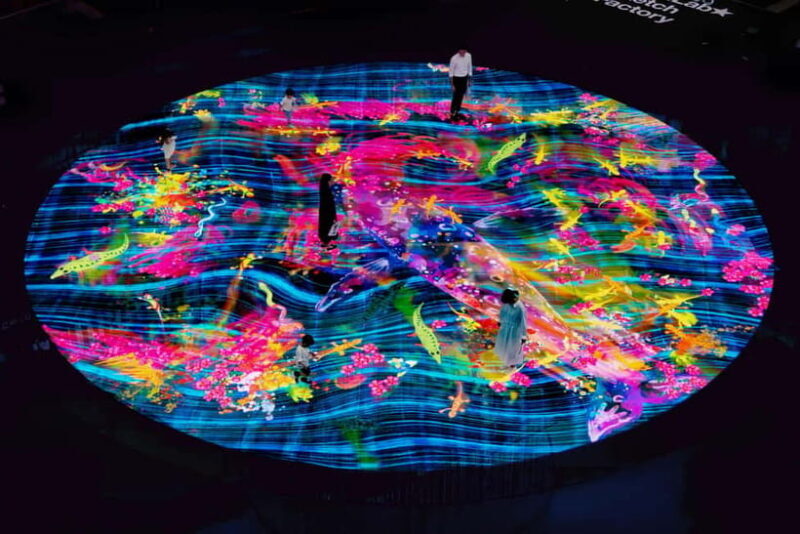 Digital Light Canvas by teamLab at Marina Bay Sands - Key Points