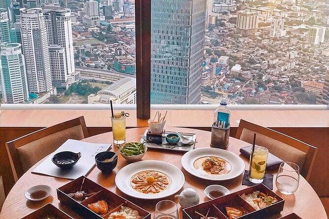 Dining Experience 282m Above the Ground at Kuala Lumpur Tower - The Food and Dining Experience