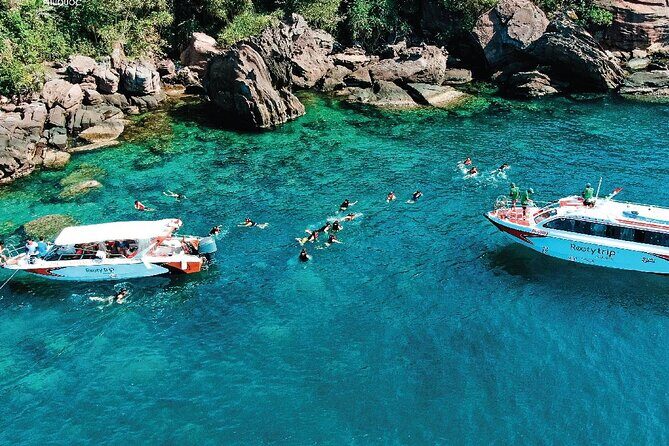 Discover 2 Islands of Phu Quoc by boat - Snorkeling at Gam Ghi Islet