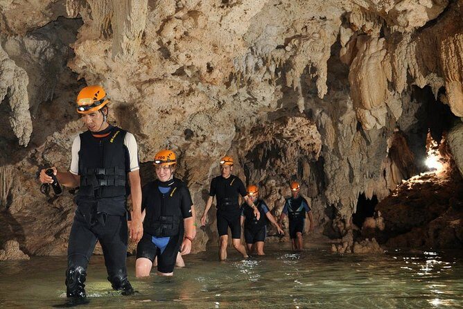 DISCOVER a Unique Secret River with Plus EXPERIENCE in Bike route & Rappel - A Closer Look at the Rio Secreto Tour