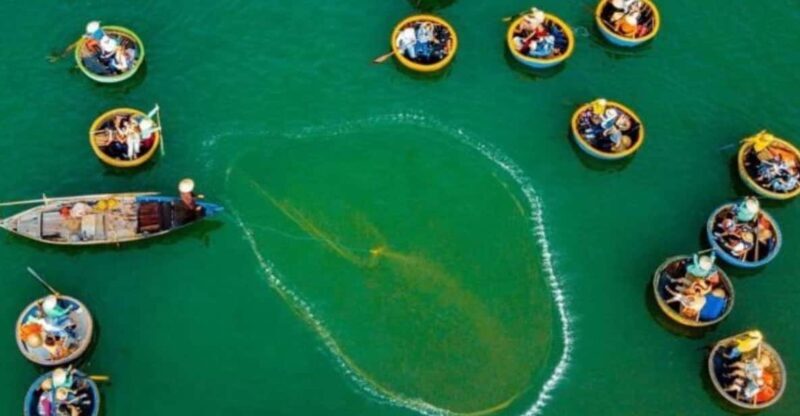 Discover Basket Boat in CamThanh Eco Coconut Forest w Meal - The Sum Up