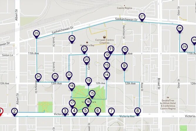 Discover Downtown Regina: a Smartphone Audio Walking Tour - In-Depth Review of the Regina Smartphone Audio Walking Tour