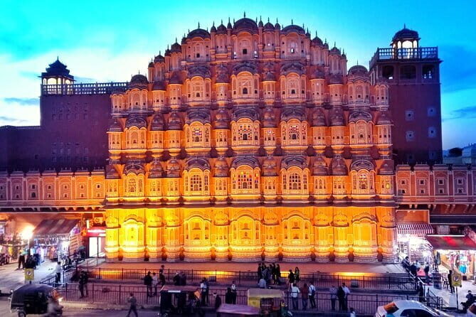 Discover Jaipur in Moonlight Guided Walk Tour with Tuk Tuk Ride - Key Points