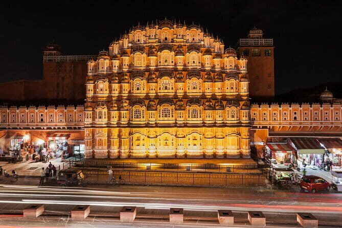 Discover Jaipur in Moonlight Guided Walk Tour with Tuk Tuk Ride - A Closer Look at the Nighttime Experience