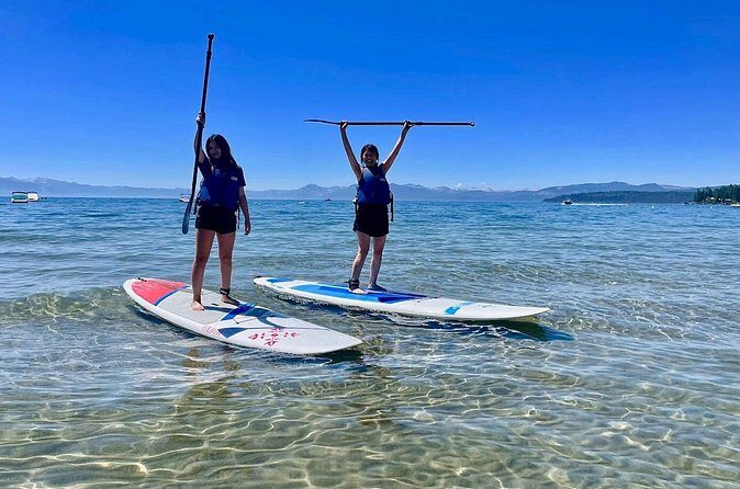 Discover Paddleboarding in Lake Tahoe - The Group and Timing