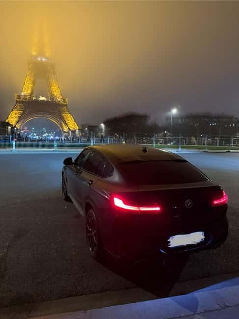 Discover Paris in a BMW X4: Tour of the Highlights - Key Points