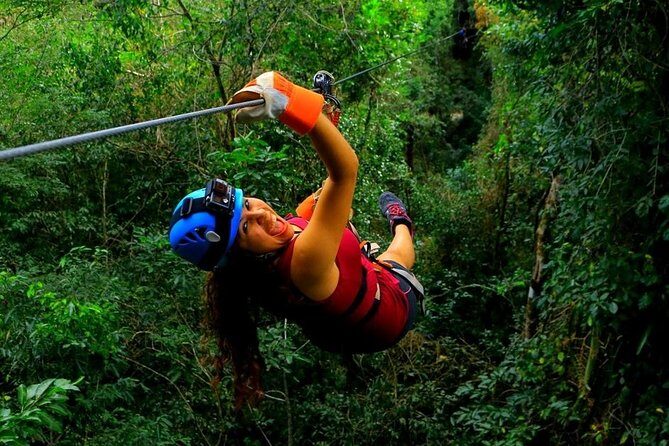 Discover the Adrenaline with Atvs ziplines single and a real Mayan cenote - The Sum Up