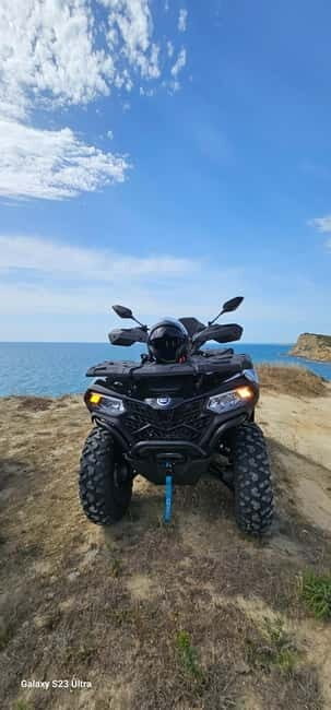 Discover Vlora with us. Feel the power of a new quad 4x4 - Key Points