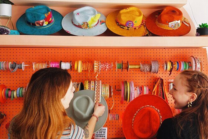 DIY Hat Bar Experience in Savannah - Key Points