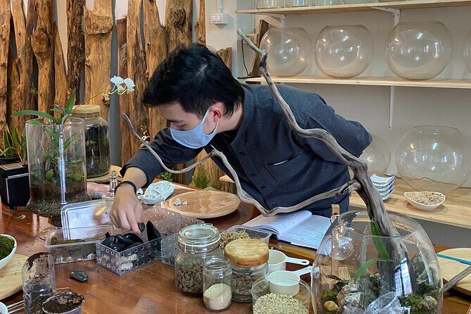 DIY Terrarium Workshop in Hua-Hin - The Experience in Detail: What to Expect from the DIY Terrarium Workshop