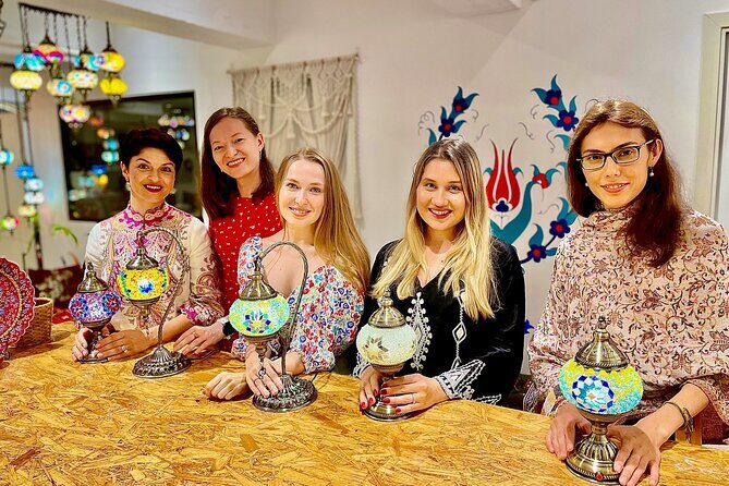DIY Turkish Mosaic Lamp Workshop in Chantilly - What You Can Expect at the Mosaic Art Studio