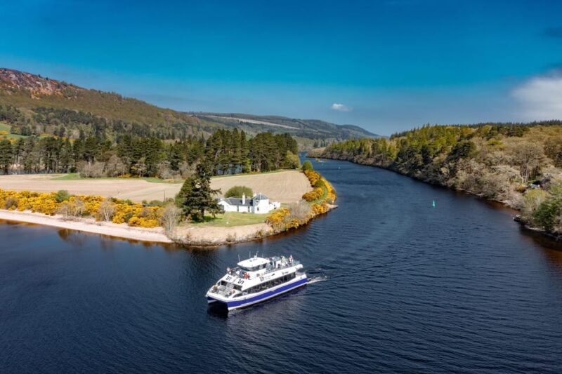 Dochgarroch: Caledonian Canal and Loch Ness 50min Cruise - An Authentic Highland Adventure