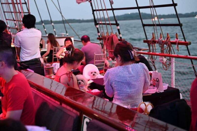 Dog Cruise onboard a Tall Ship with 4 Course Meal - Key Points