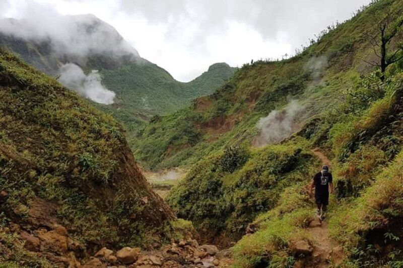 Dominica: Guided Boiling Lake Hike with Snacks - The Hidden Waterfall and Swimming