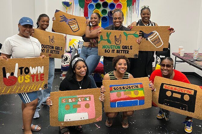 Doormat Paint Party in Houston - Doormat Paint Party in Houston: A Creative Twist on Group Fun
