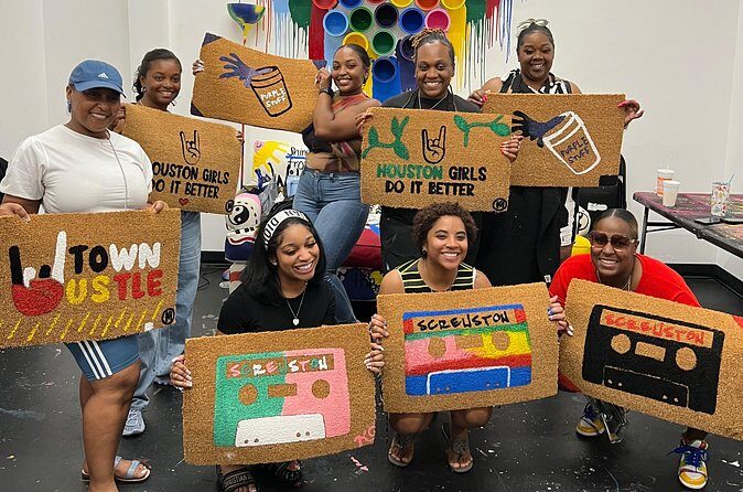 Doormat Paint Party in Houston - Why This Experience Offers Good Value