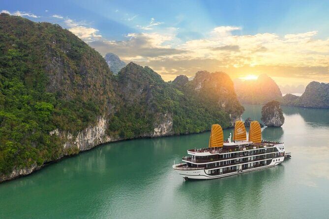 DORIA Cruise 5* Luxury Lan Ha bay 3D2N With 2 Ways Transfer